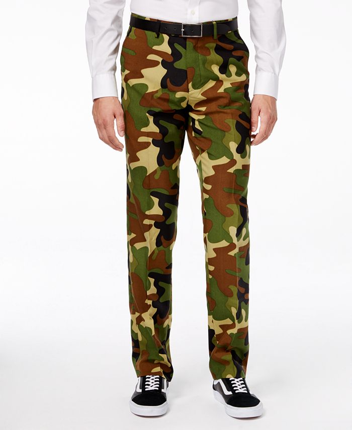 OppoSuits Men's Commando Camouflage Suit - Macy's