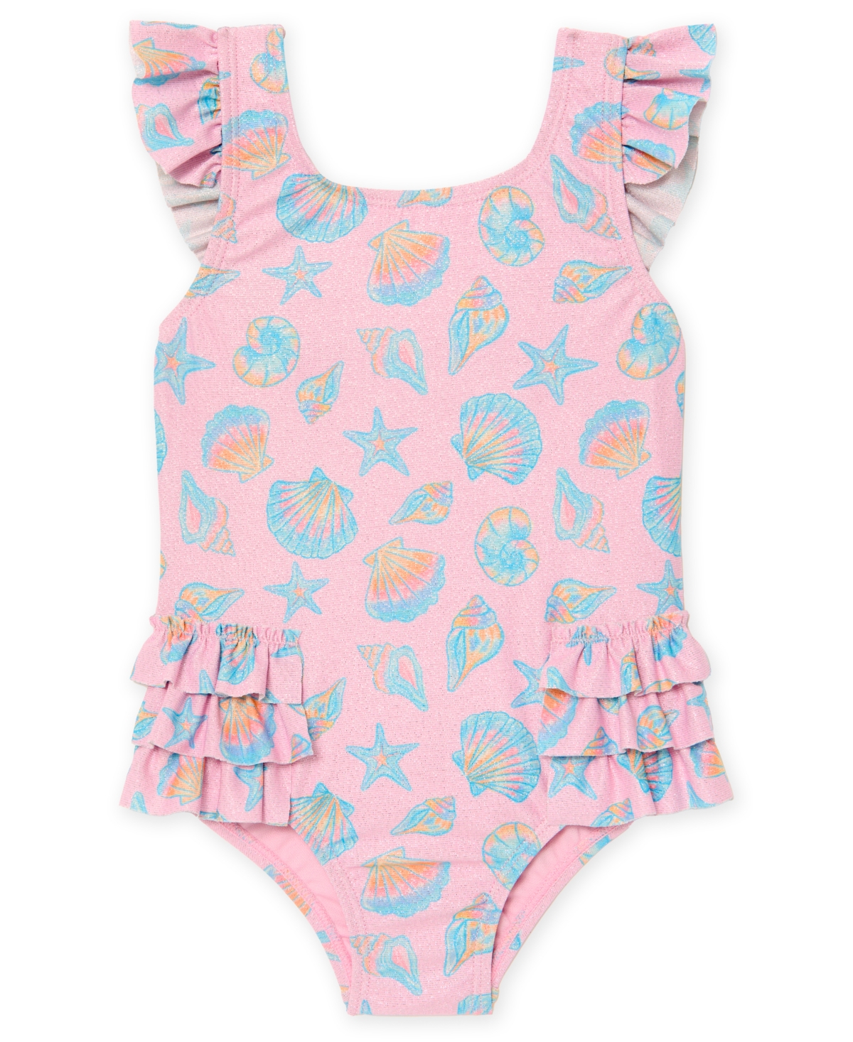 Click here for Angel Beach Toddler Girls 2T-5T Square Neck One-Pi... prices