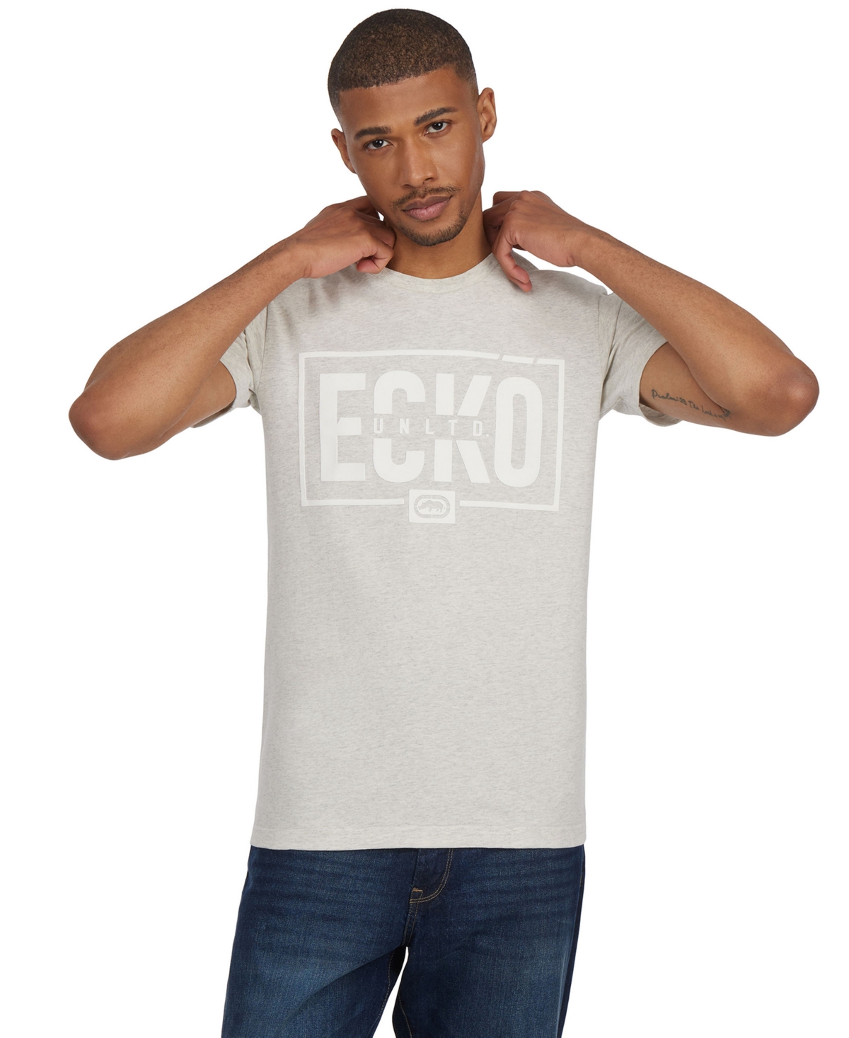 Click here for Ecko Unltd Mens Everlast Marled Crewneck T-Shirt -... prices