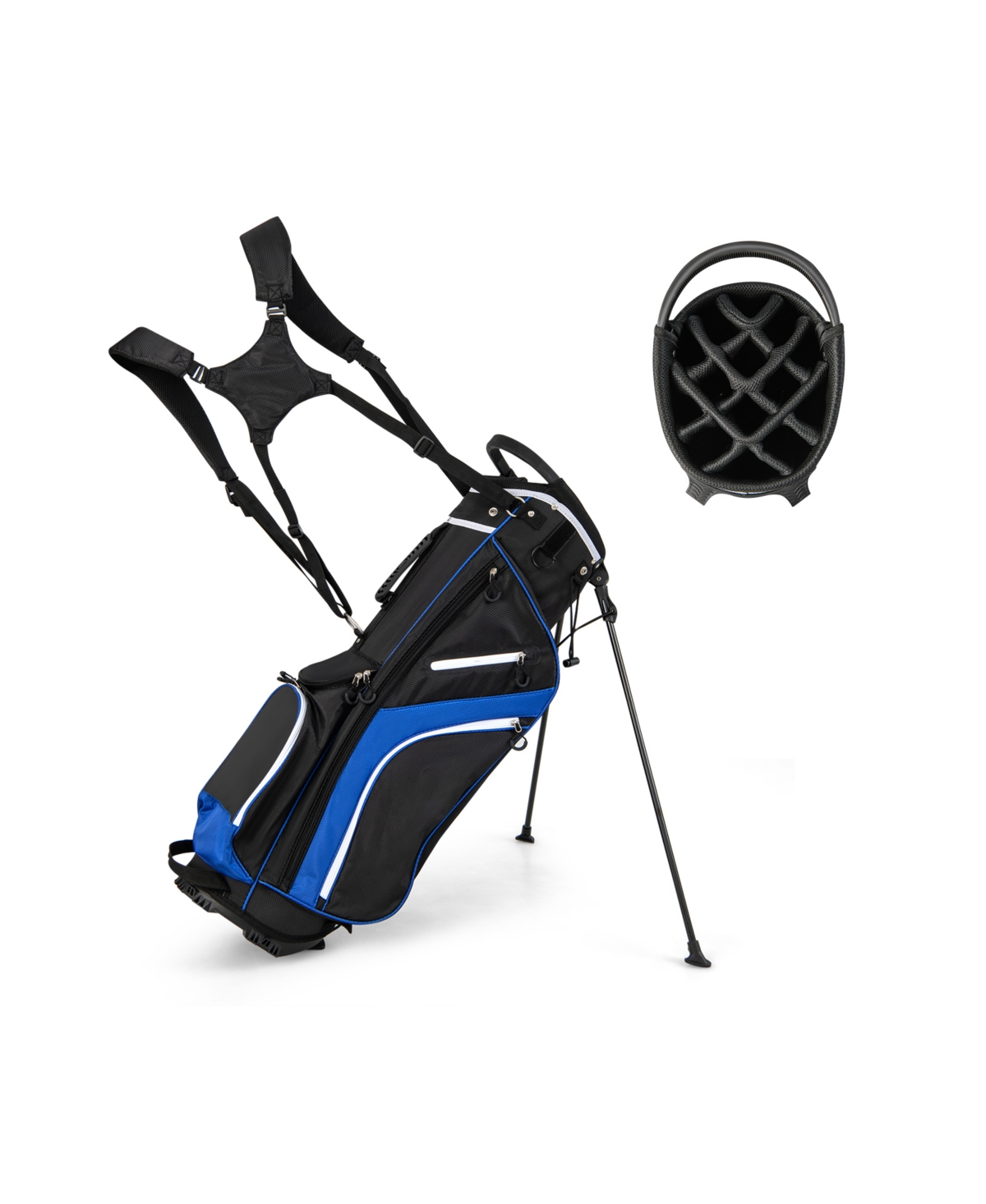 Click here for Skonyon Lightweight Golf Stand Bag with 14 Way Top... prices