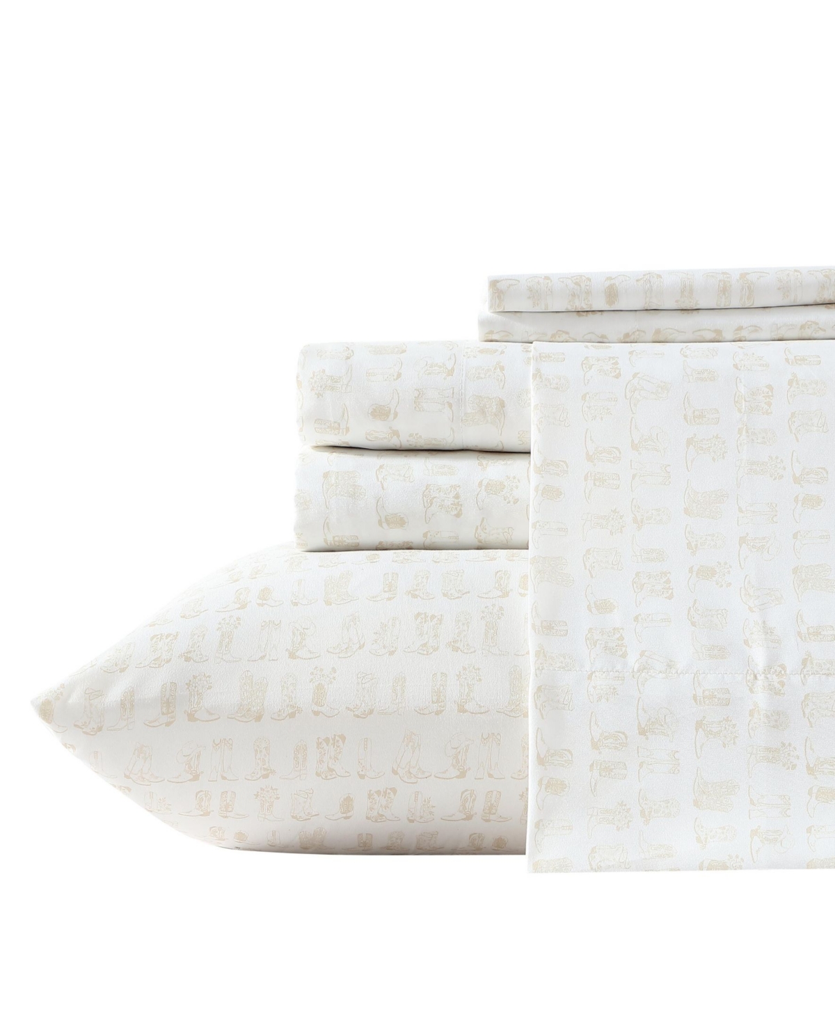 Click here for Closeout! Wrangler Microfiber 4-Pc. Sheet Set  Que... prices