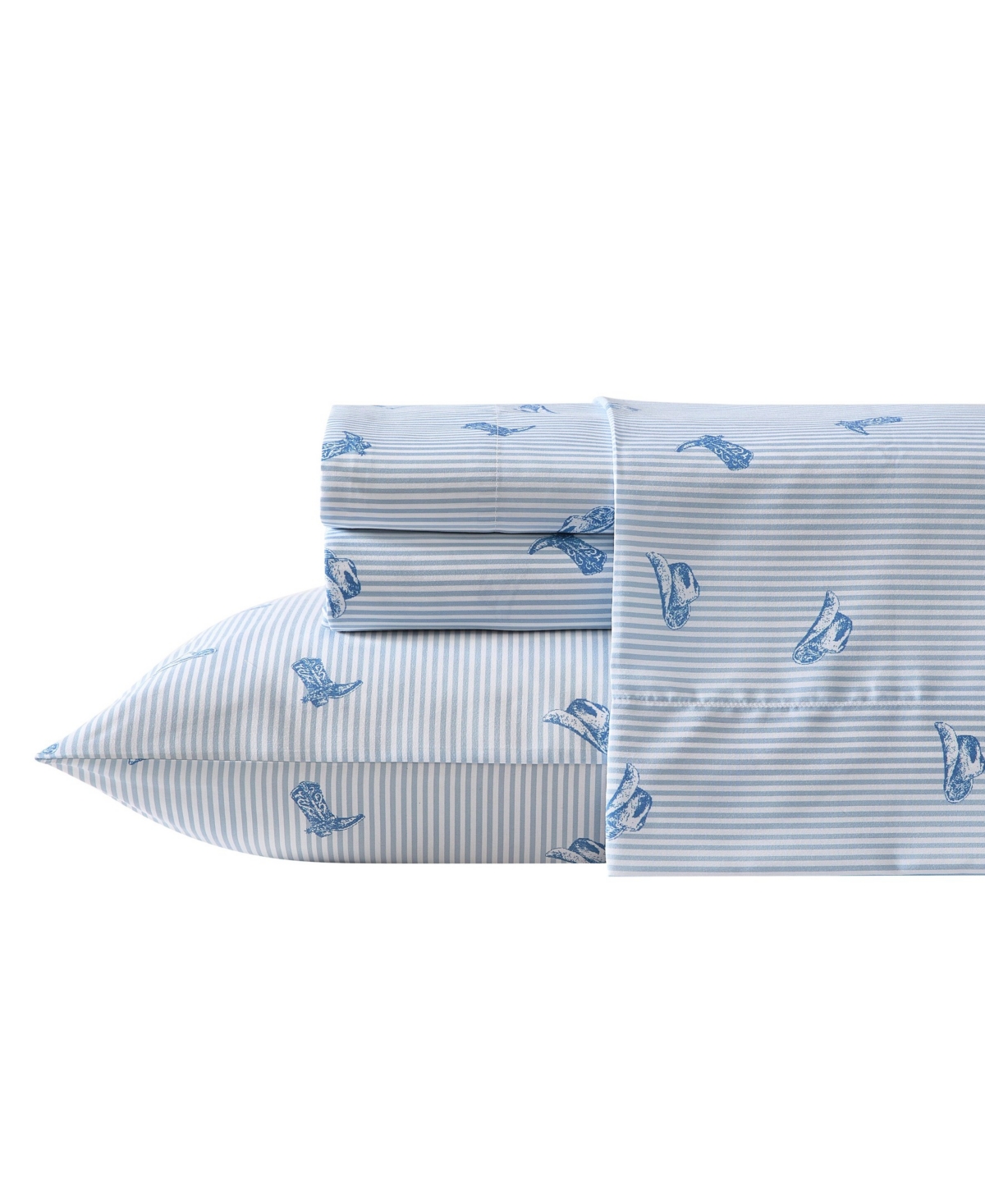 Wrangler Cowboy Pinstripe Sheet Set