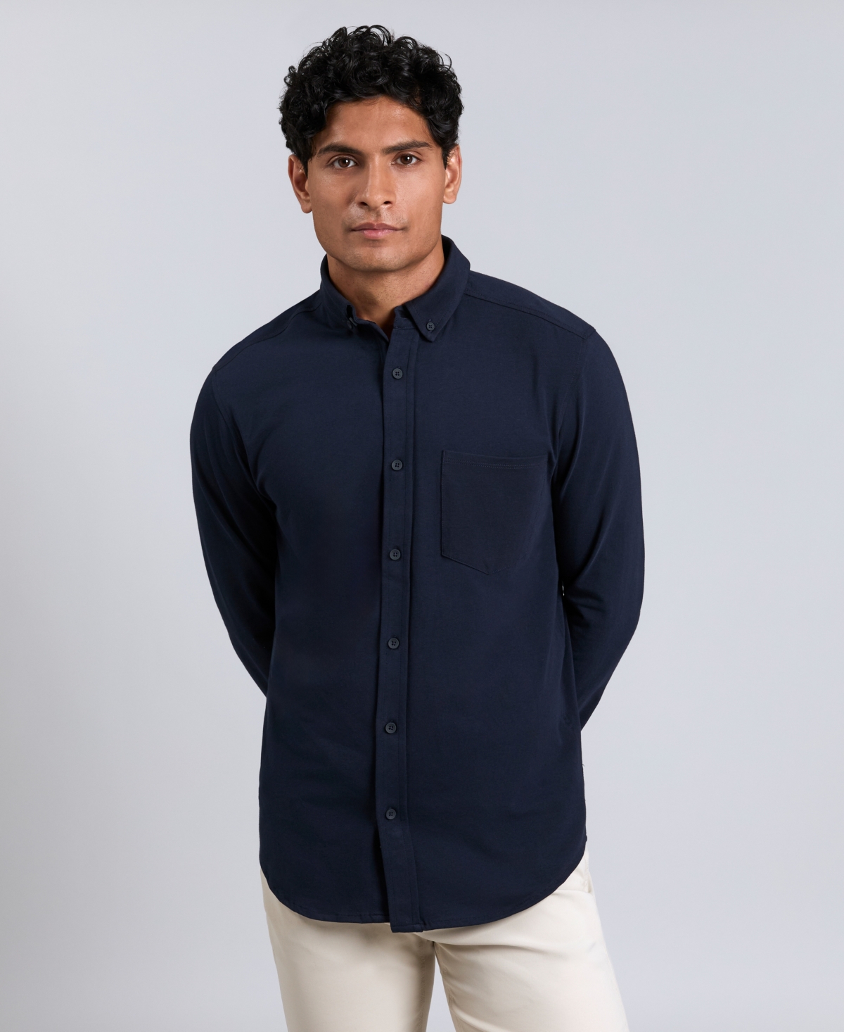 Click here for Kenneth Cole Mens Slim-Fit Plain White Performance... prices