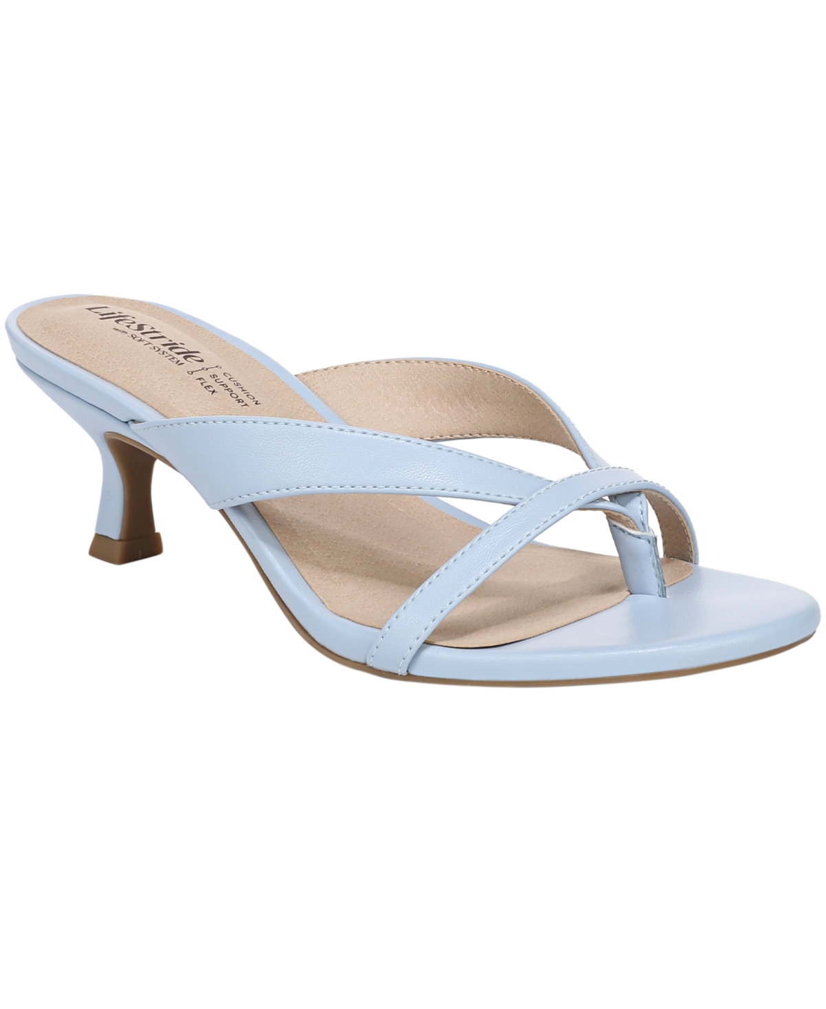 Click here for LifeStride Womens Navine Thong Sandals - Ice Blue prices