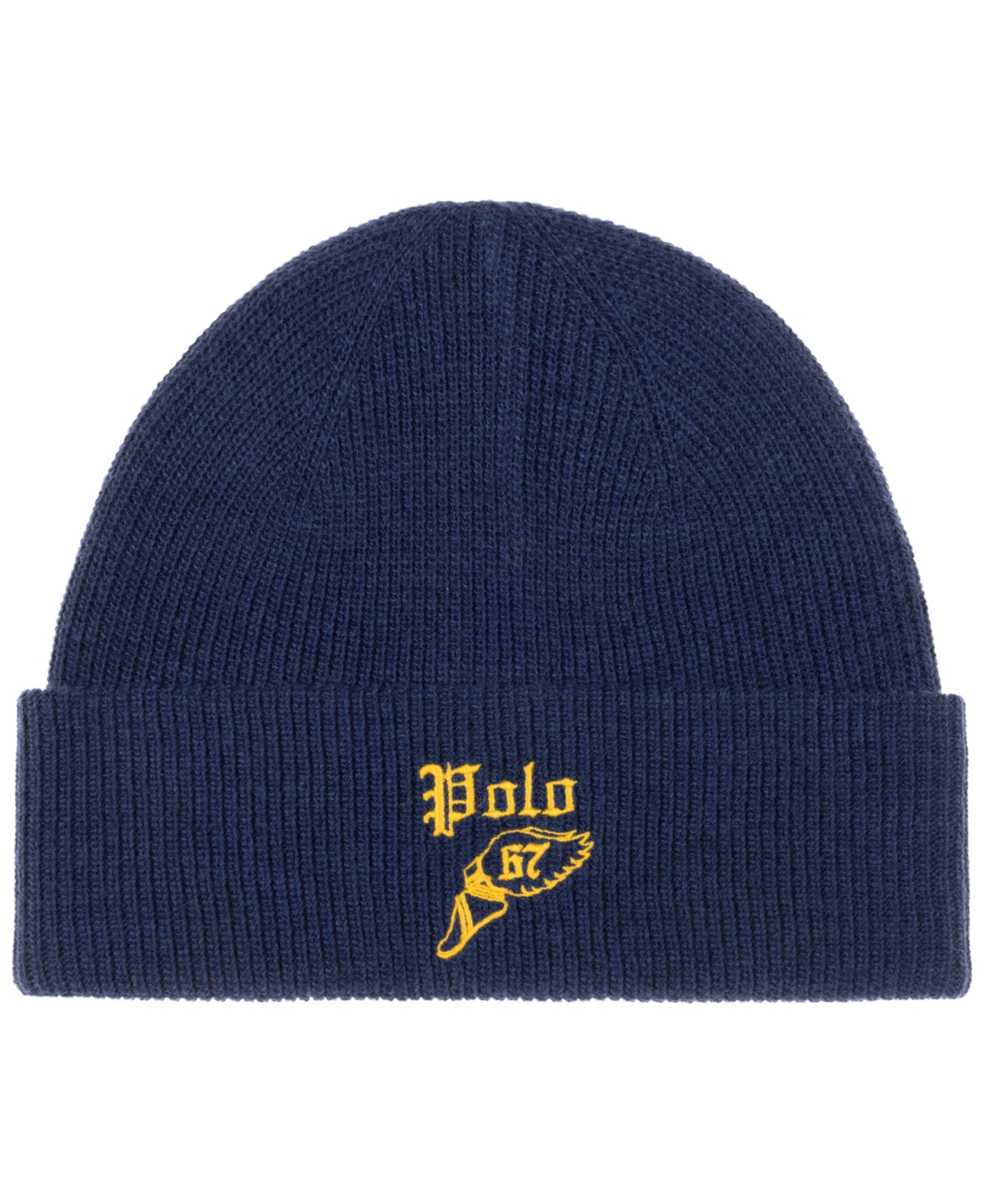 Click here for Polo Ralph Lauren Mens Winged Foot Beanie - Newpor... prices