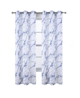 Click here for Rt Designers Collection Marble Grommet Metallic Sh... prices