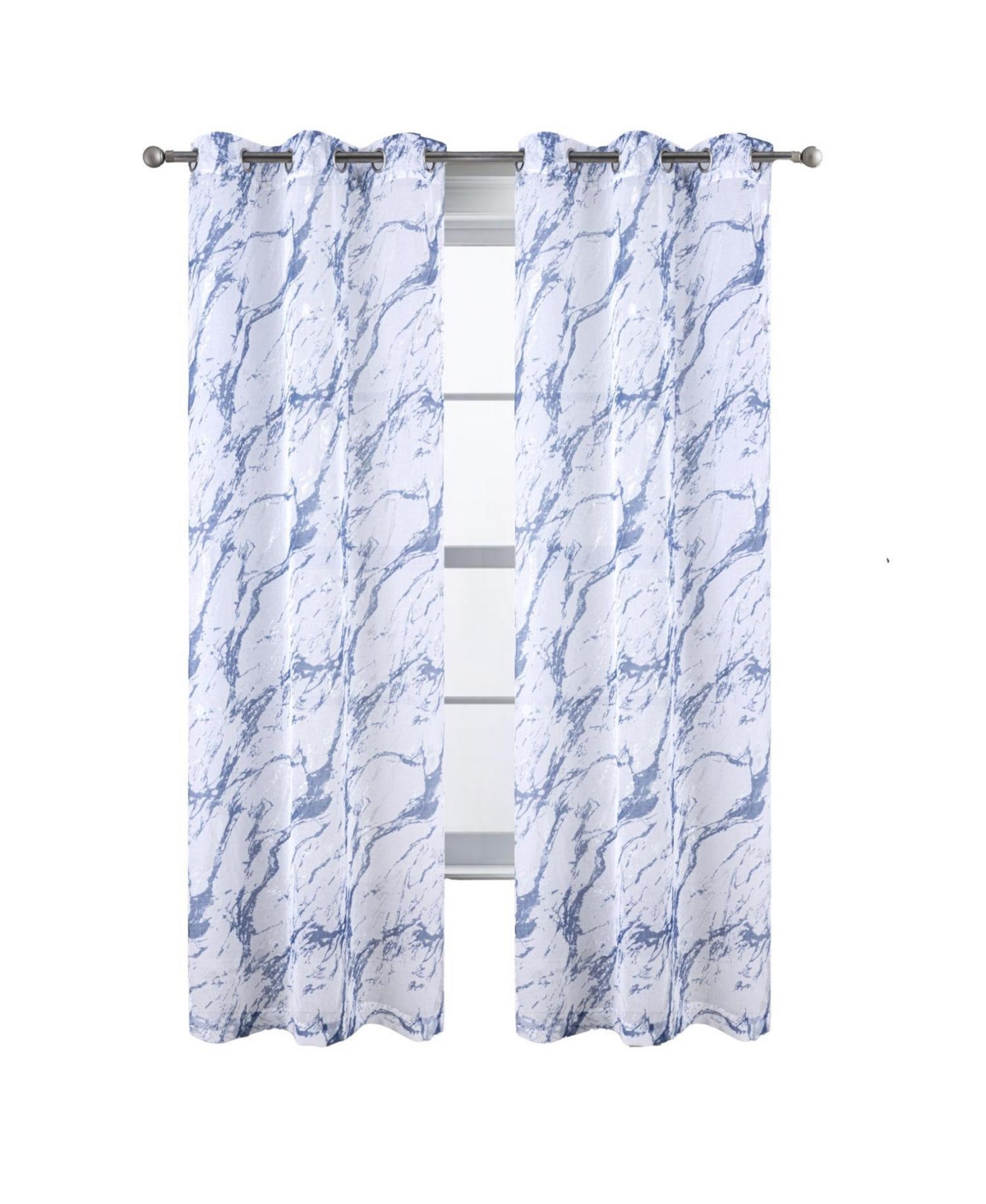 Click here for Rt Designers Collection Marble Grommet Metallic Sh... prices