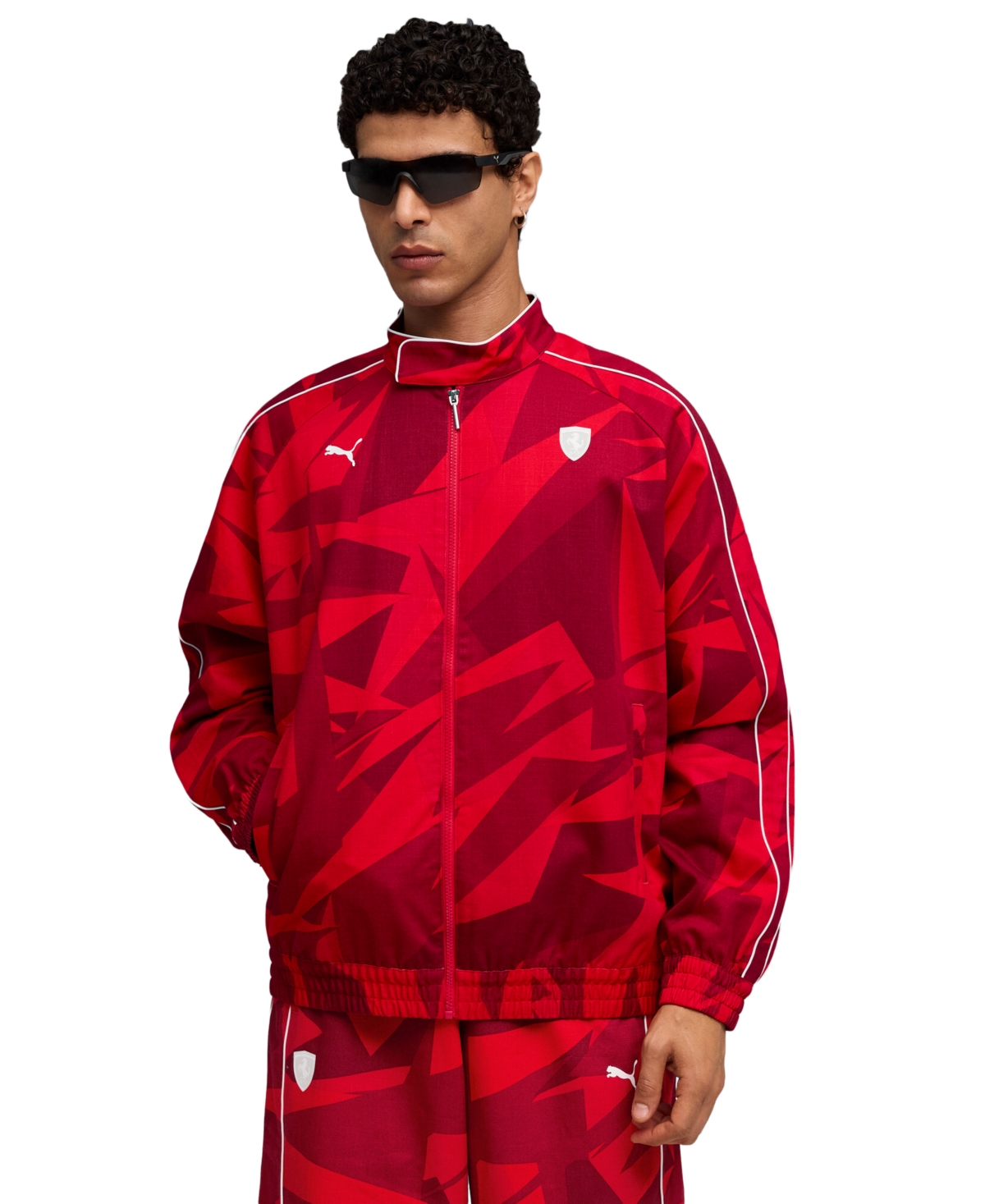 Click here for Puma Mens Ferrari 20 Years of Red T7 Woven Jacket... prices