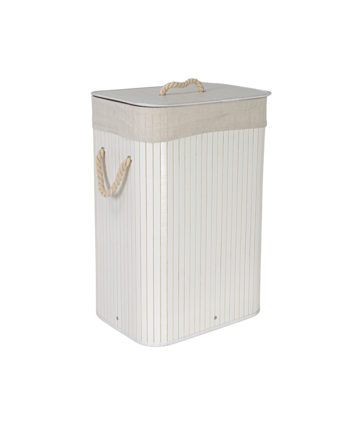 Click here for Household Essentials Bamboo Laundry Hamper with Ro... prices