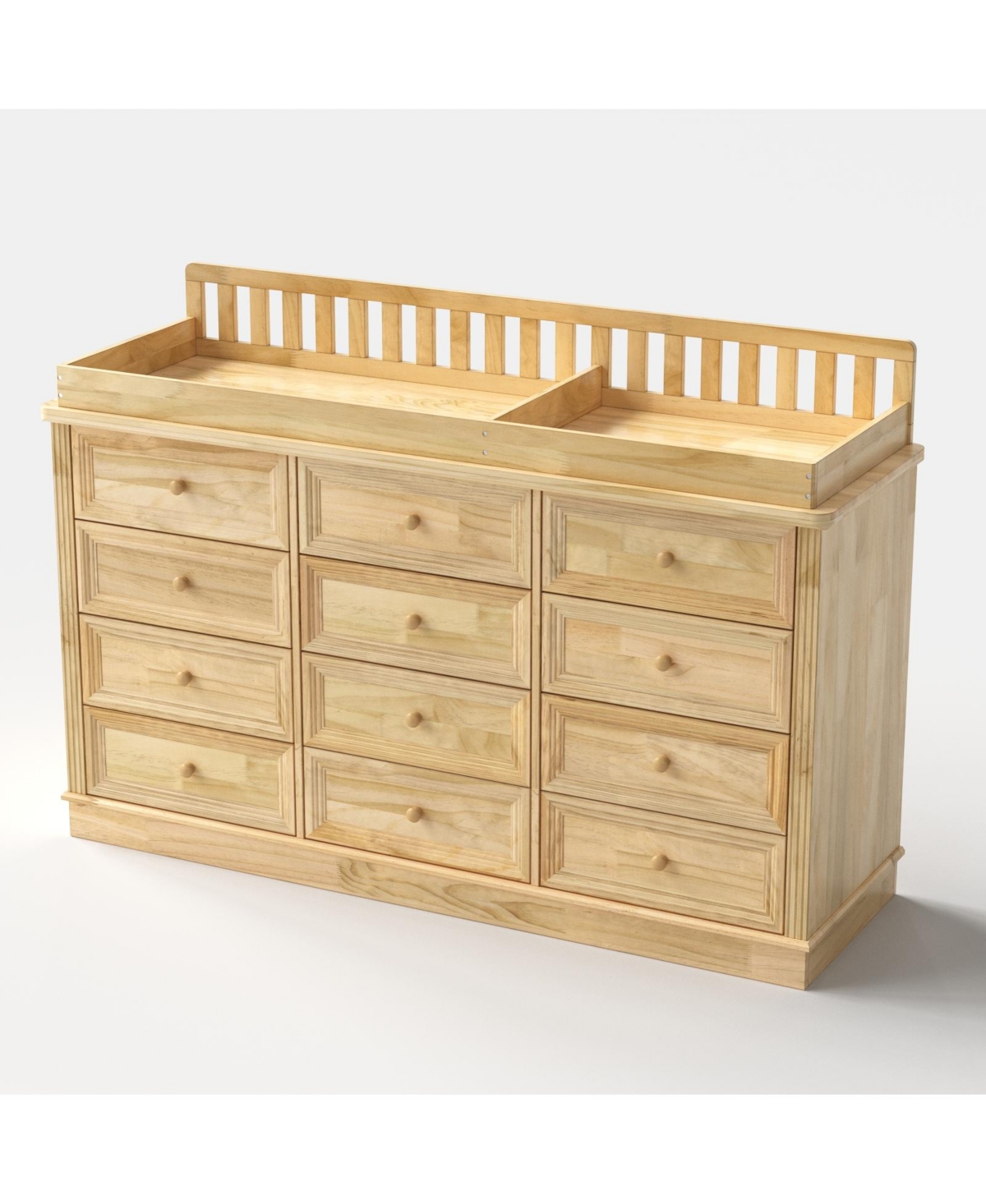 Click here for Homsee Solid Wood Changing Table with 12 Drawers a... prices
