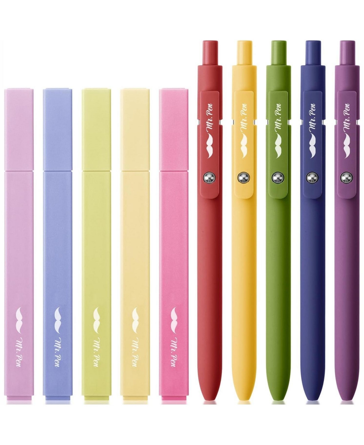 Click here for Mr. Pen Aesthetic Highlighter and Gel Pens  10 Pac... prices