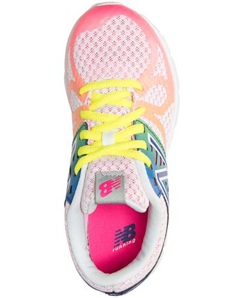 New Balance Little Girls' 200 v1 Running Sneakers from Finish Line - Macy's