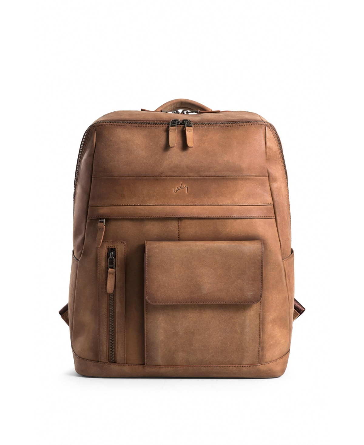 Click here for Velez Top Grain Leather Backpack For Men and Women... prices