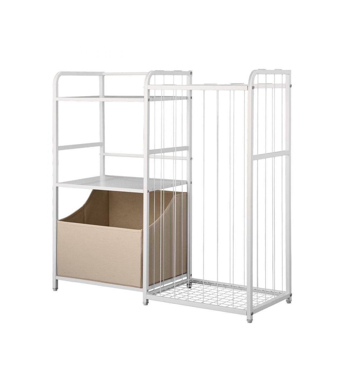 Click here for Slickblue 2-Tier Kids Bookshelf with 4 Cubbies for... prices