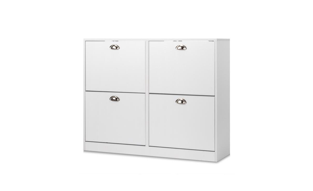 Click here for Slickblue Modern Entryway 4-Drawer with 2 Rows Sho... prices
