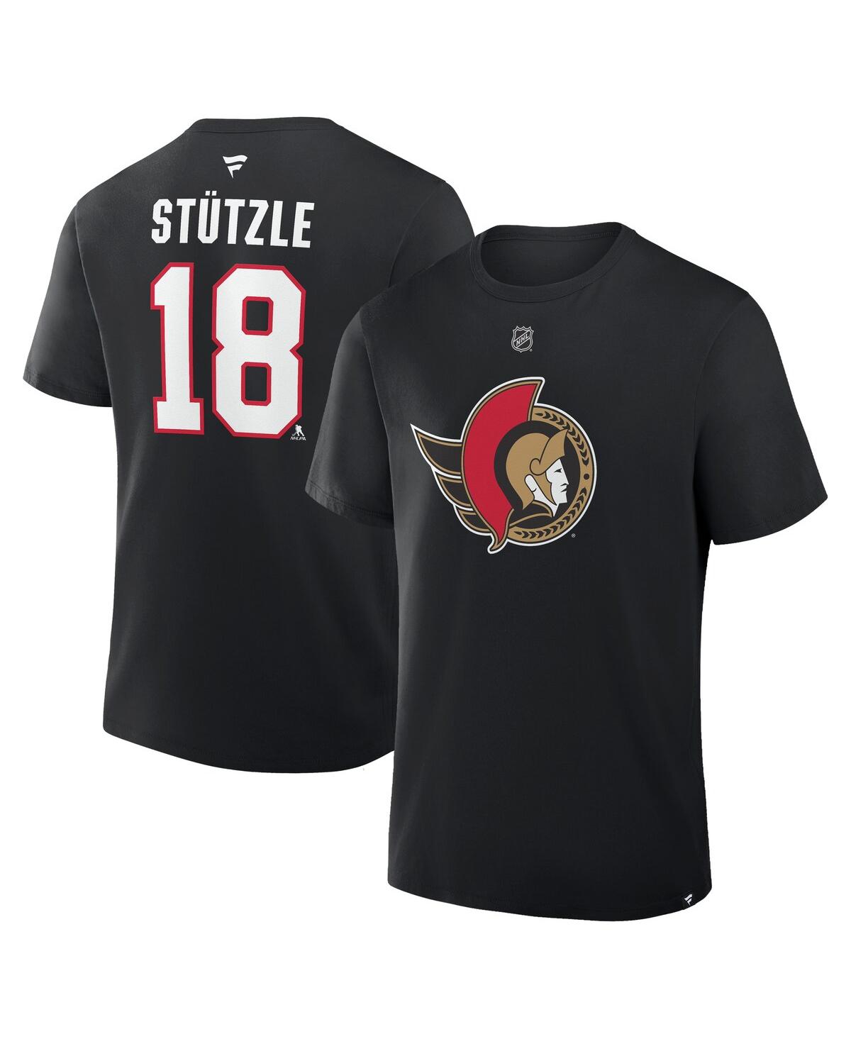 Click here for Mens Tim Stutzle Black Ottawa Senators Authentic S... prices