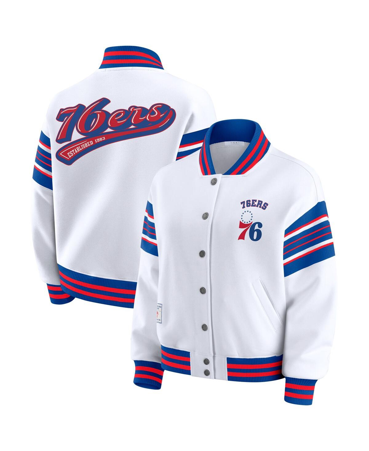 Click here for Wear by Erin Andrews Womens White Philadelphia 76e... prices