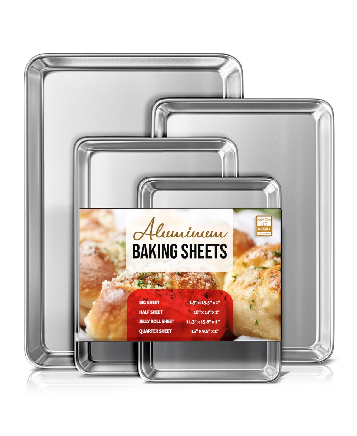 Click here for Nestl Non-stick Aluminum 4-Pc. Baking Sheet Set -... prices
