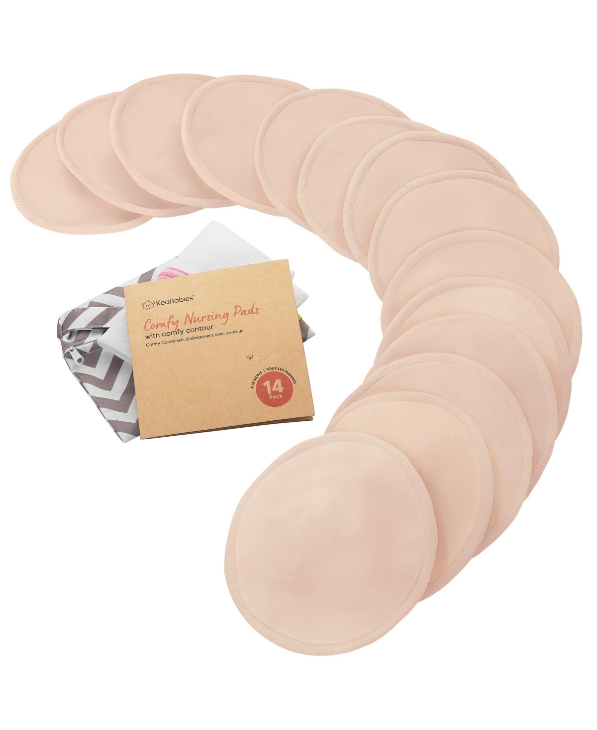 Click here for KeaBabies 14pk Organic Nursing Pads  Washable Brea... prices