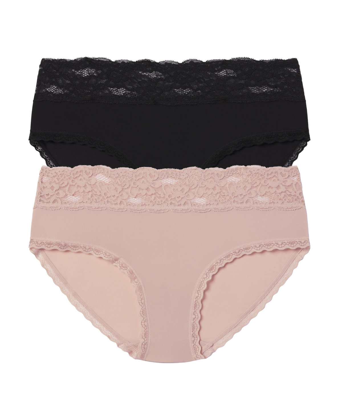 Click here for Skarlett Blue Womens Goddess Lace Trim Hipster 2-P... prices