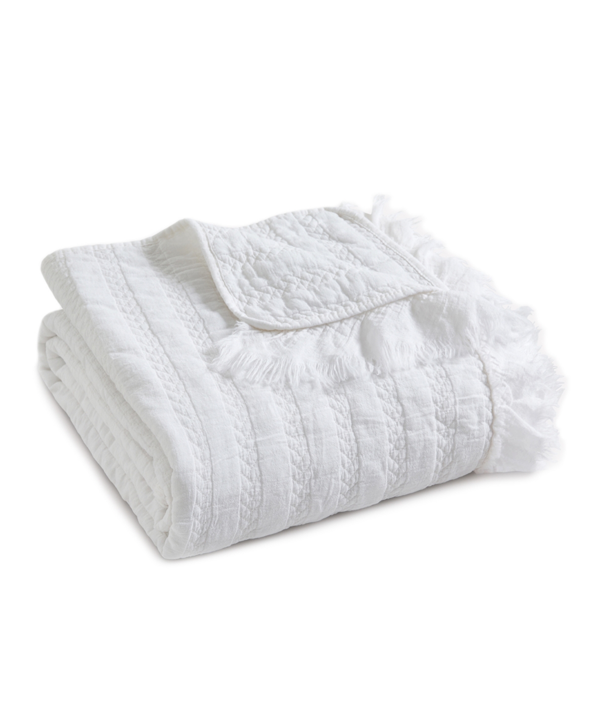 Click here for Levtex Wilhemina Stone Washed Quilted Throw  50 x... prices