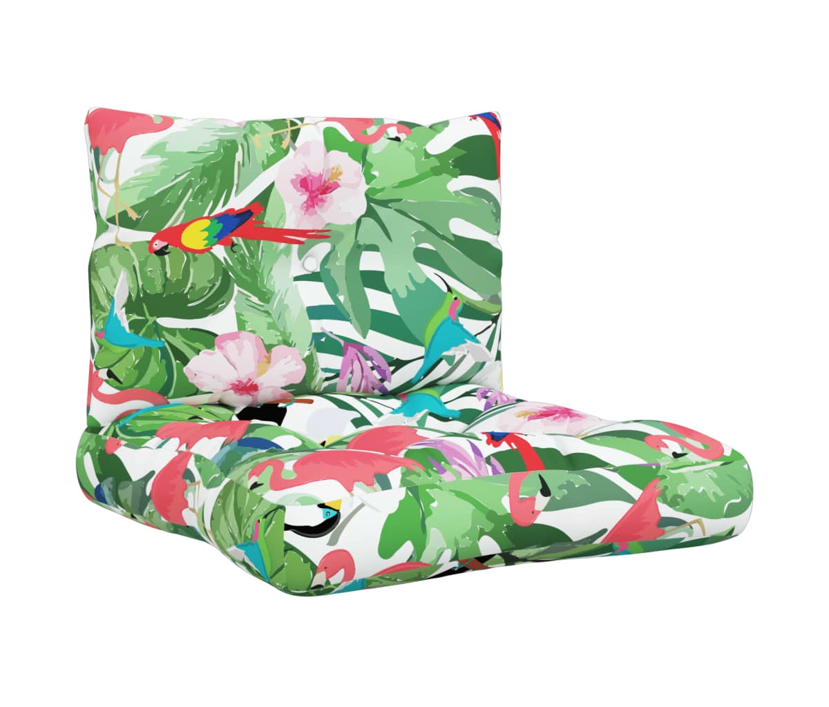 Click here for vidaXLSet of 1 Pallet Cushion Multicolour fabric -... prices