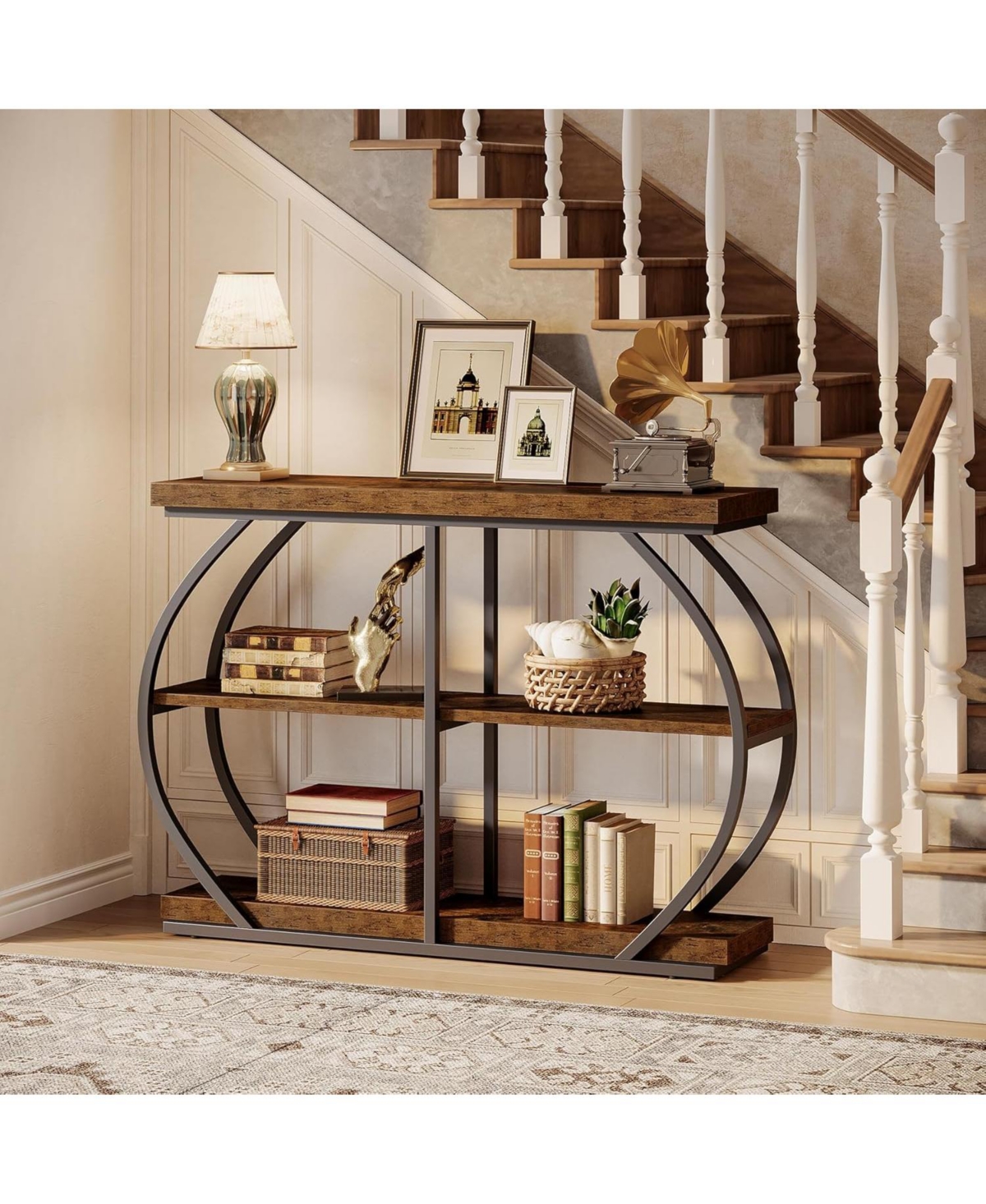 Click here for Tribesigns Gold Console Table  39 Inch Entry Sofa... prices