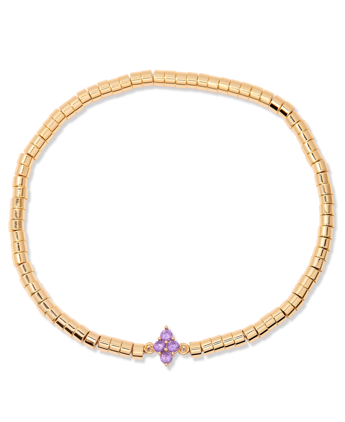 Click here for brook & york Bella Birthstone Bracelet - FEB prices