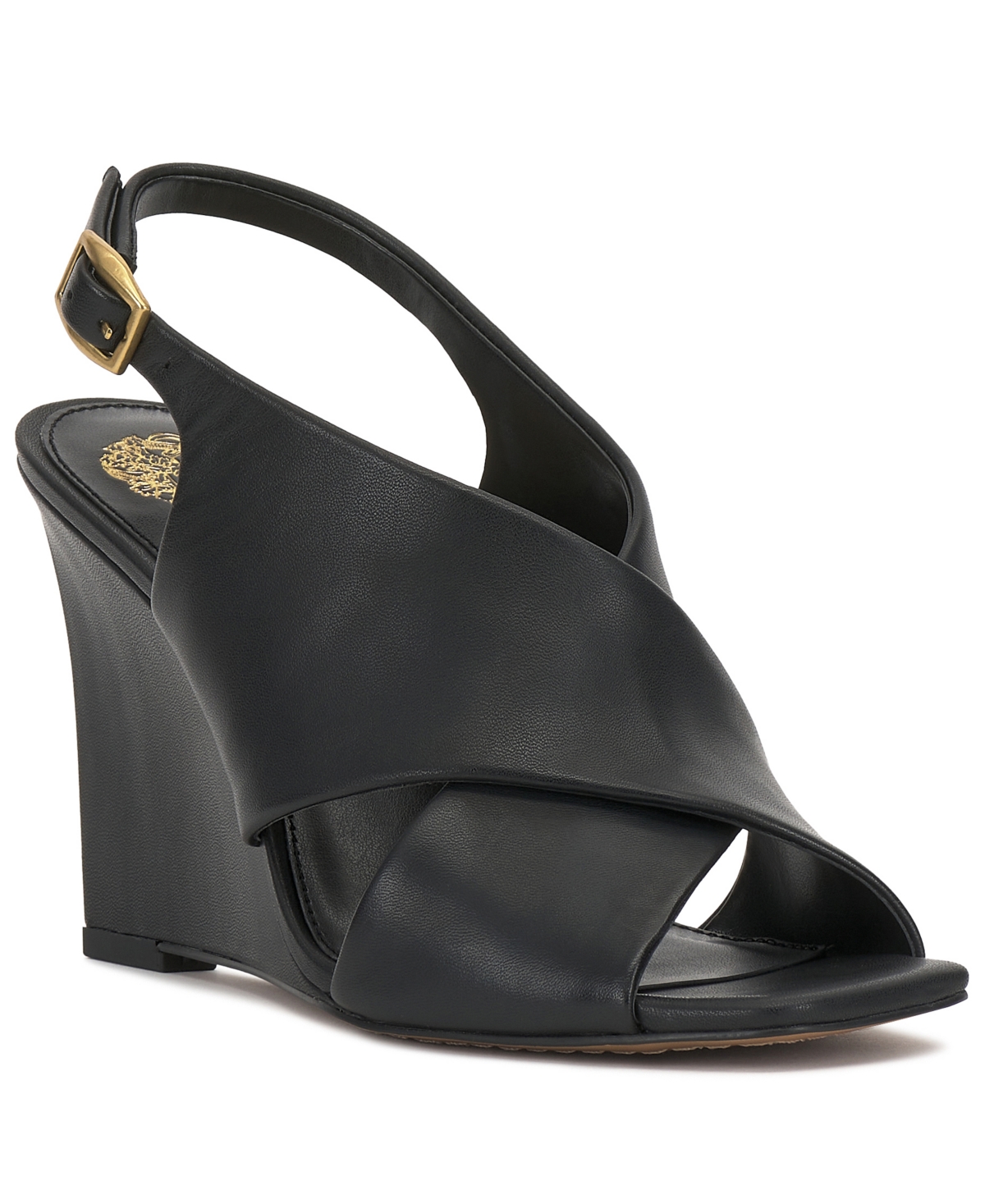 Click here for Vince Camuto Womens Ameira Cross Strap Wedge Heel... prices