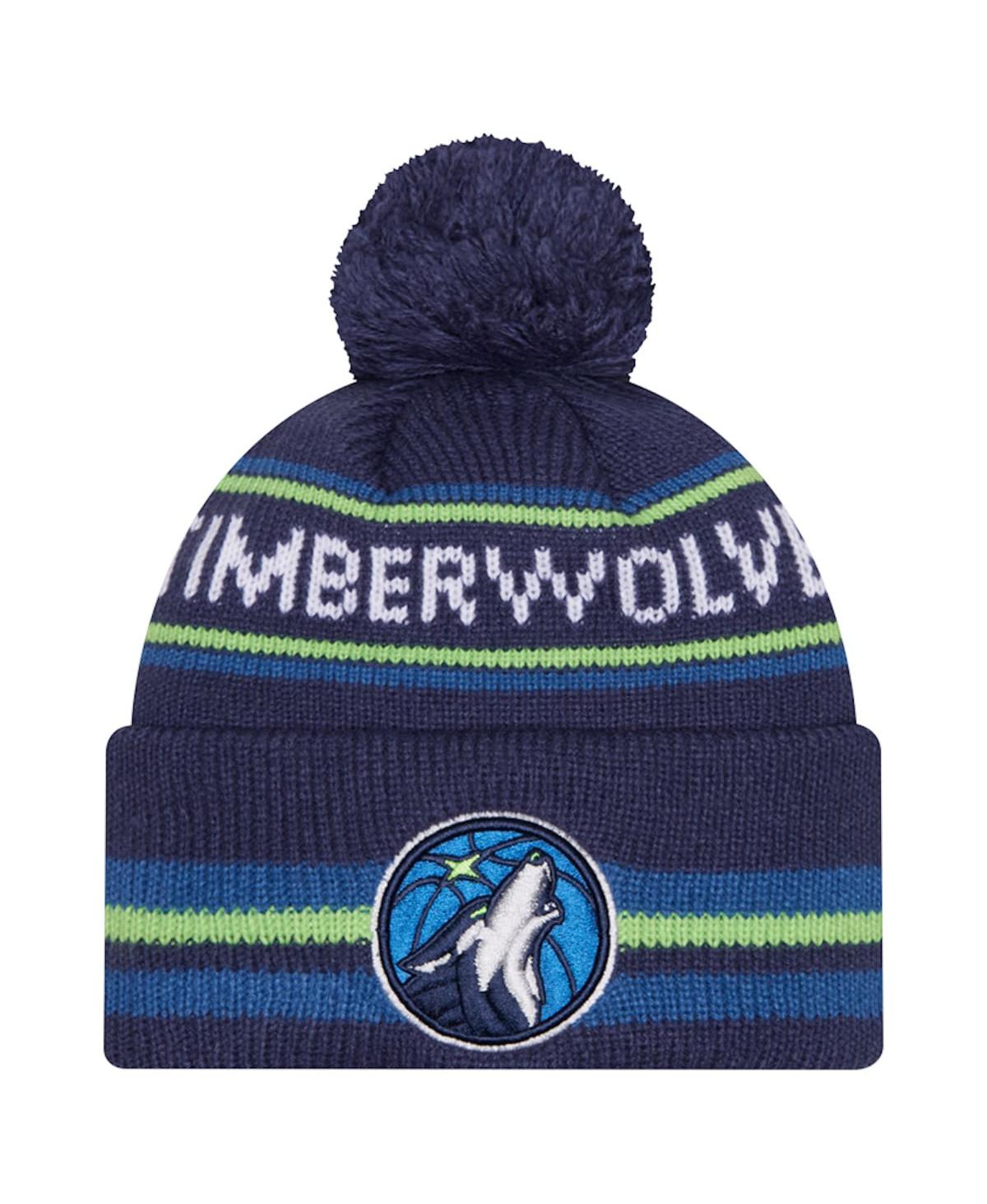 Click here for Mens Navy Minnesota Timberwolves Classic Cuffed Kn... prices