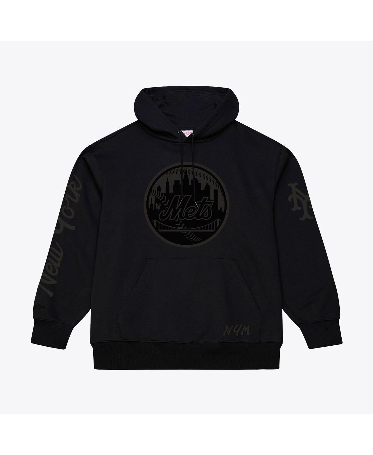 Click here for Mens Black New York Mets Phantom Fleece Hoodie - B... prices