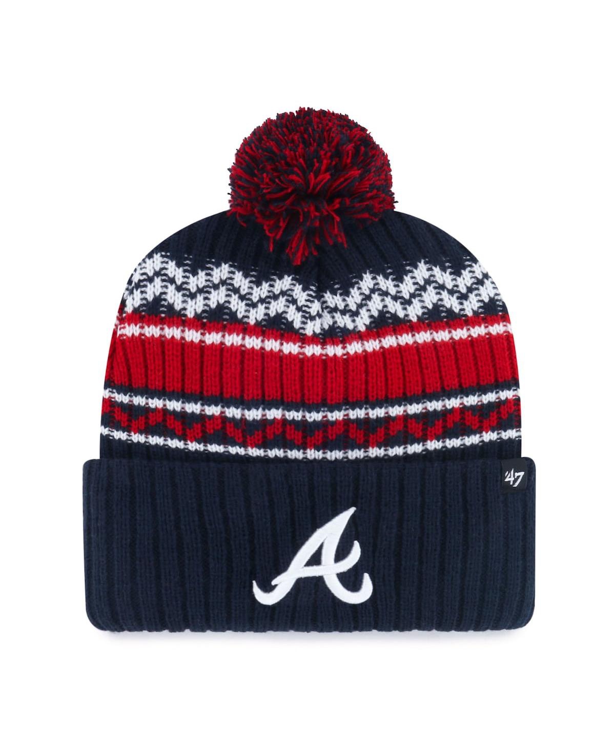 Click here for Big Boys and Girls Navy Atlanta Braves Polar Vorte... prices