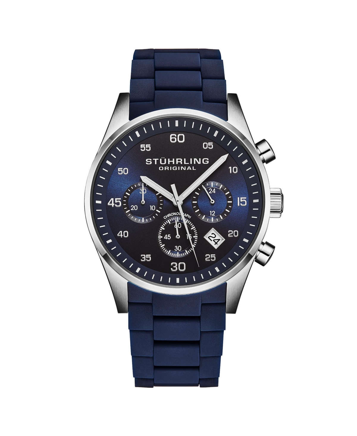 Click here for Stuhrling Velocity 4076 Chronograph Men s 43mm Qua... prices