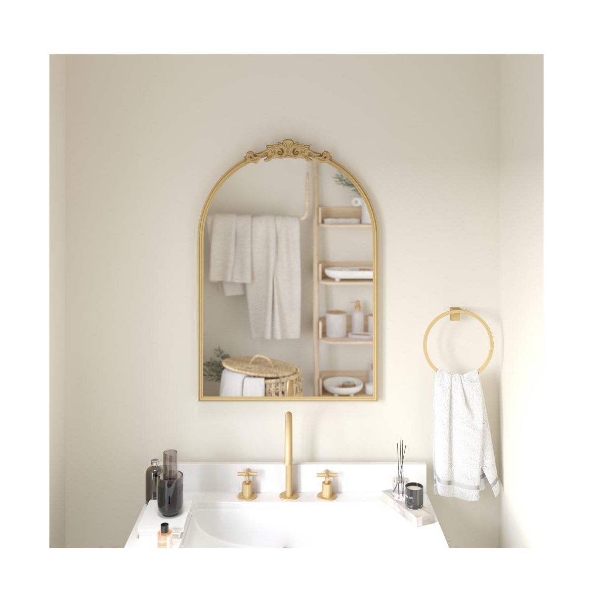 Click here for Emma+Oliver Monte Arched Wall Mirror with Baroque... prices