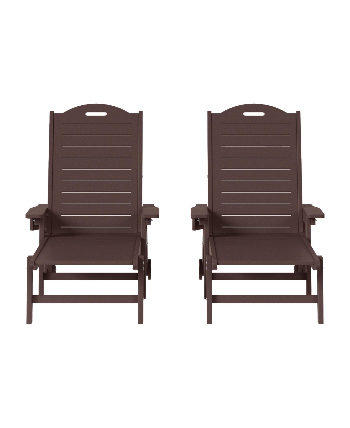 Click here for WestinTrends Outdoor Hdpe Patio Chaise Lounges Wit... prices