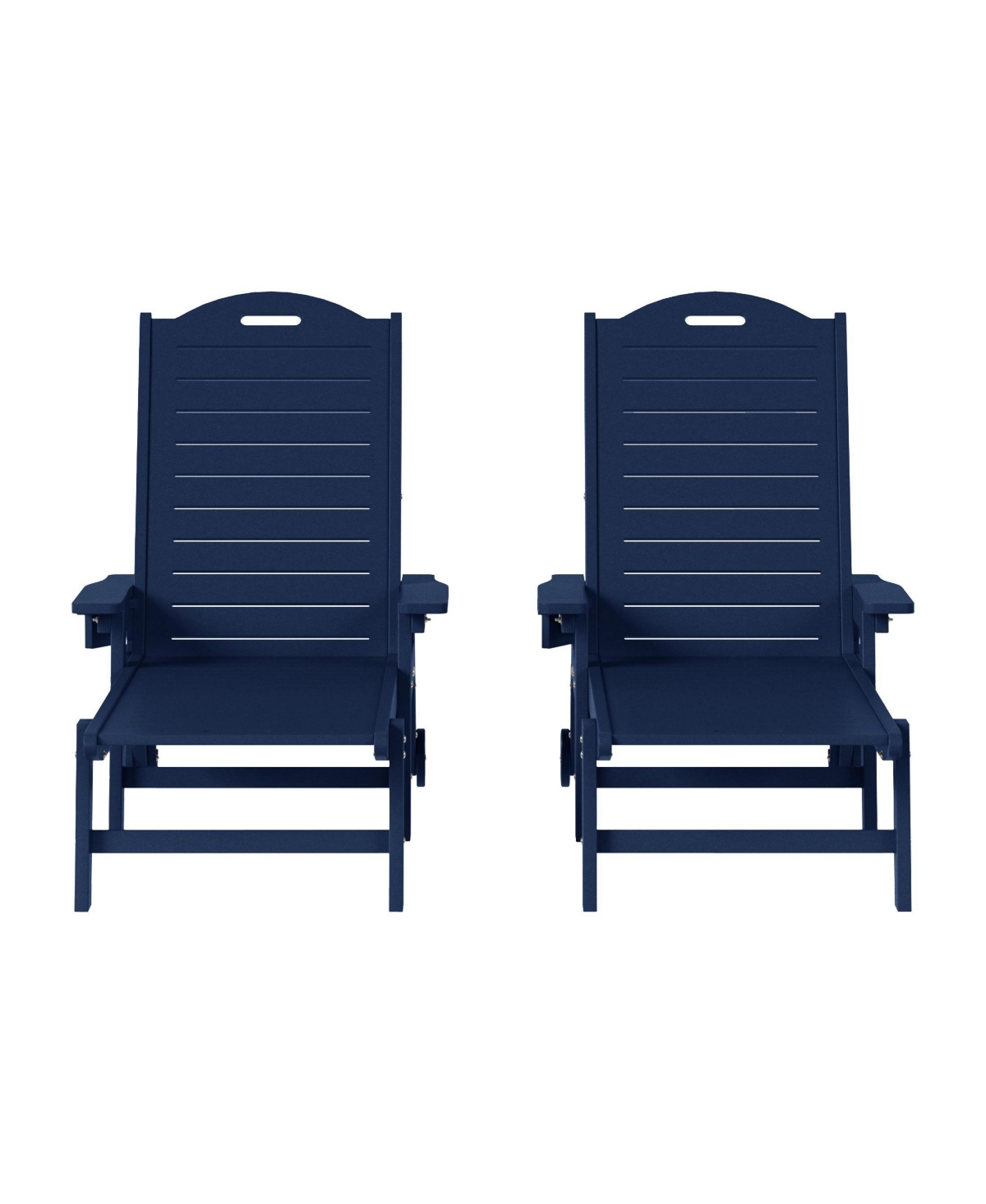 Click here for WestinTrends Outdoor Hdpe Patio Chaise Lounges Wit... prices