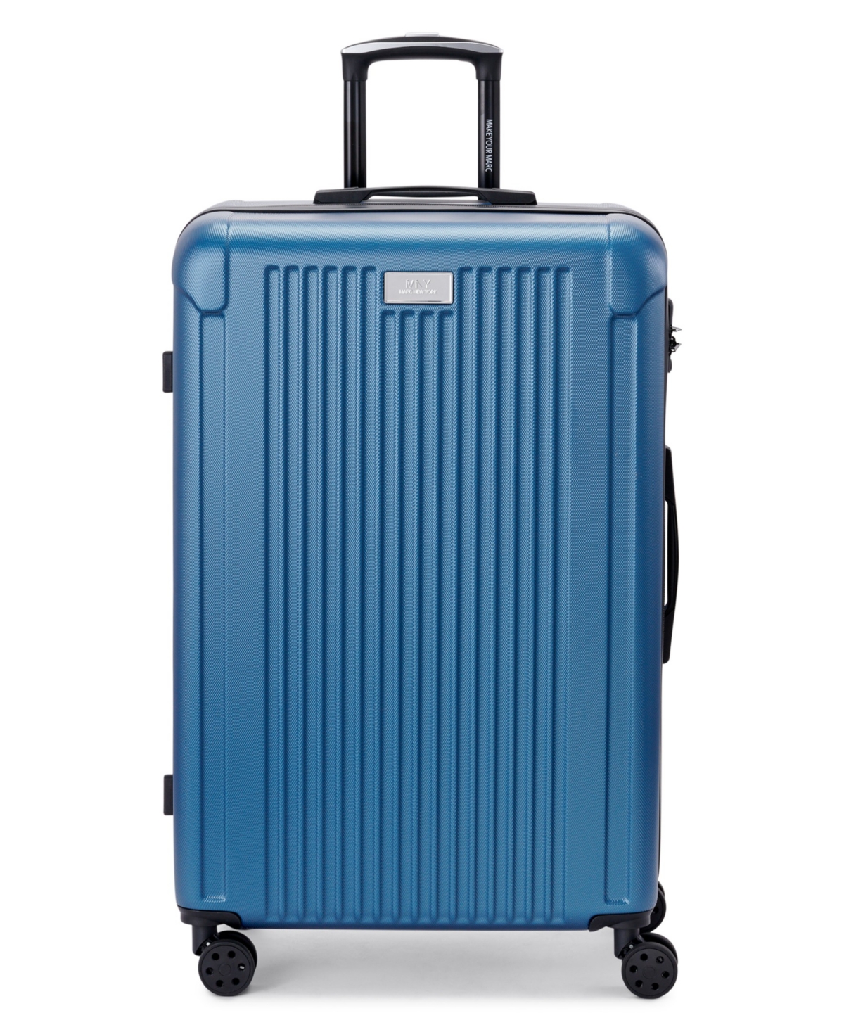Click here for Marc New York Lotus 29 Upright Luggage - Blue Stee... prices
