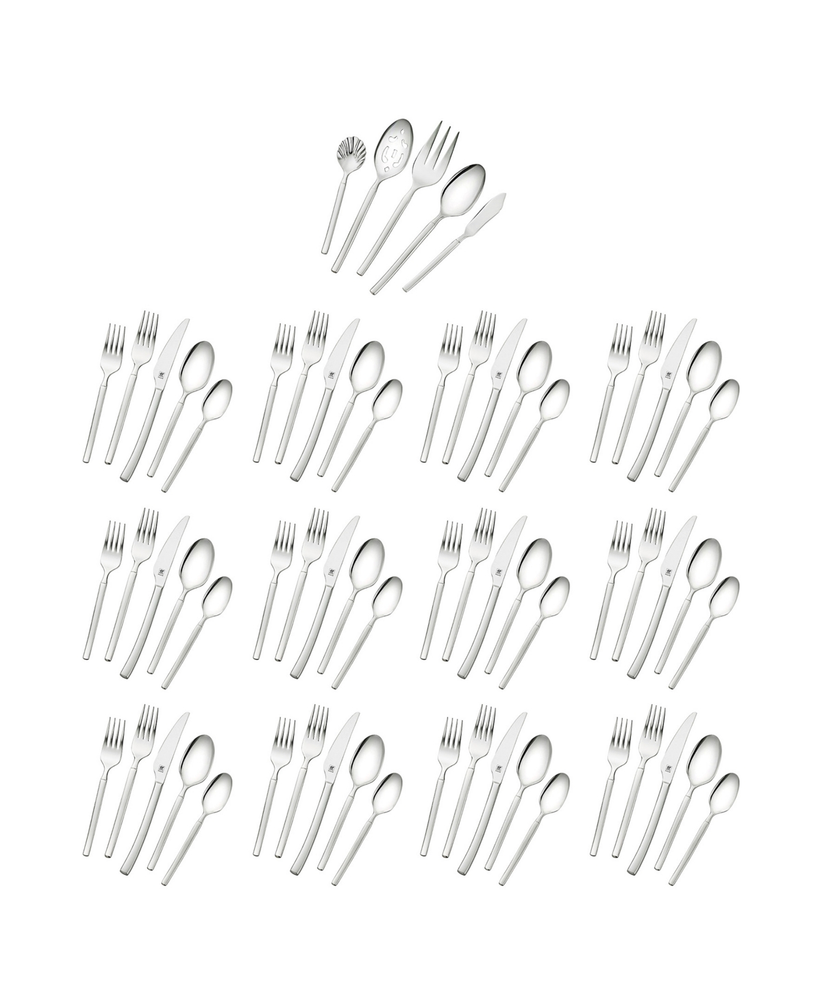 Click here for J.a Henkels Zwilling Opus 65-Pc. Flatware Set  Ser... prices