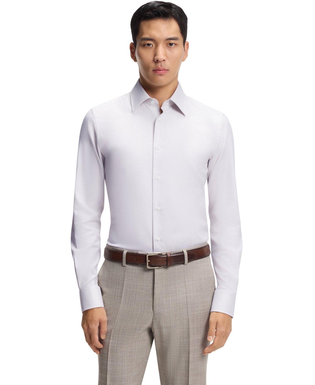 Click here for Boss by Hugo Boss Mens Italian-Made Structured Cot... prices