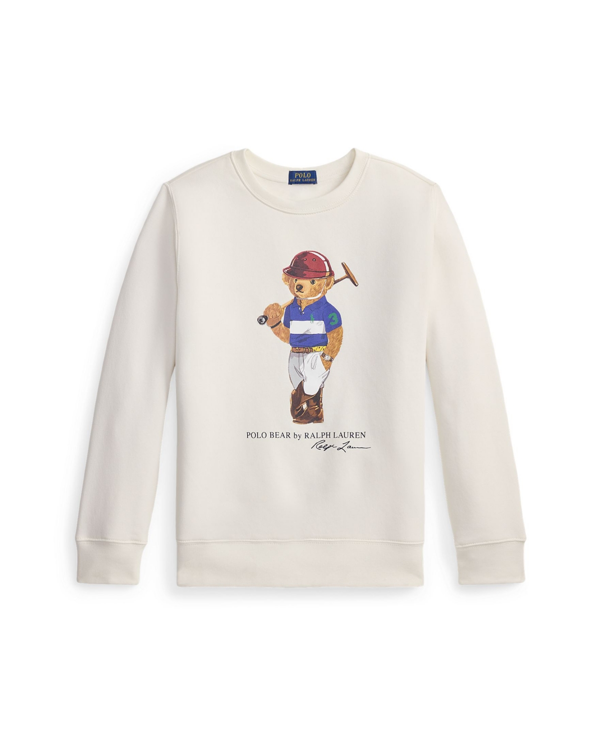 Click here for Polo Ralph Lauren Boys 8-20 Polo Bear Fleece Sweat... prices