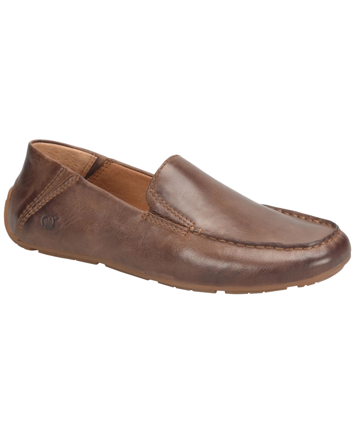Click here for Born Mens Marcel Slip-On Loafers - Dark brown neut... prices