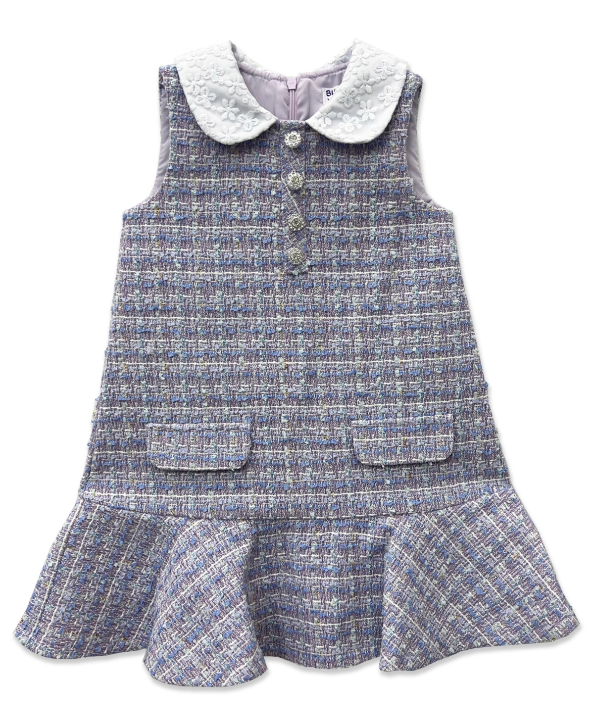 Click here for Blueberi Boulevard Girls 2T-6X Boucle Sleeveless D... prices