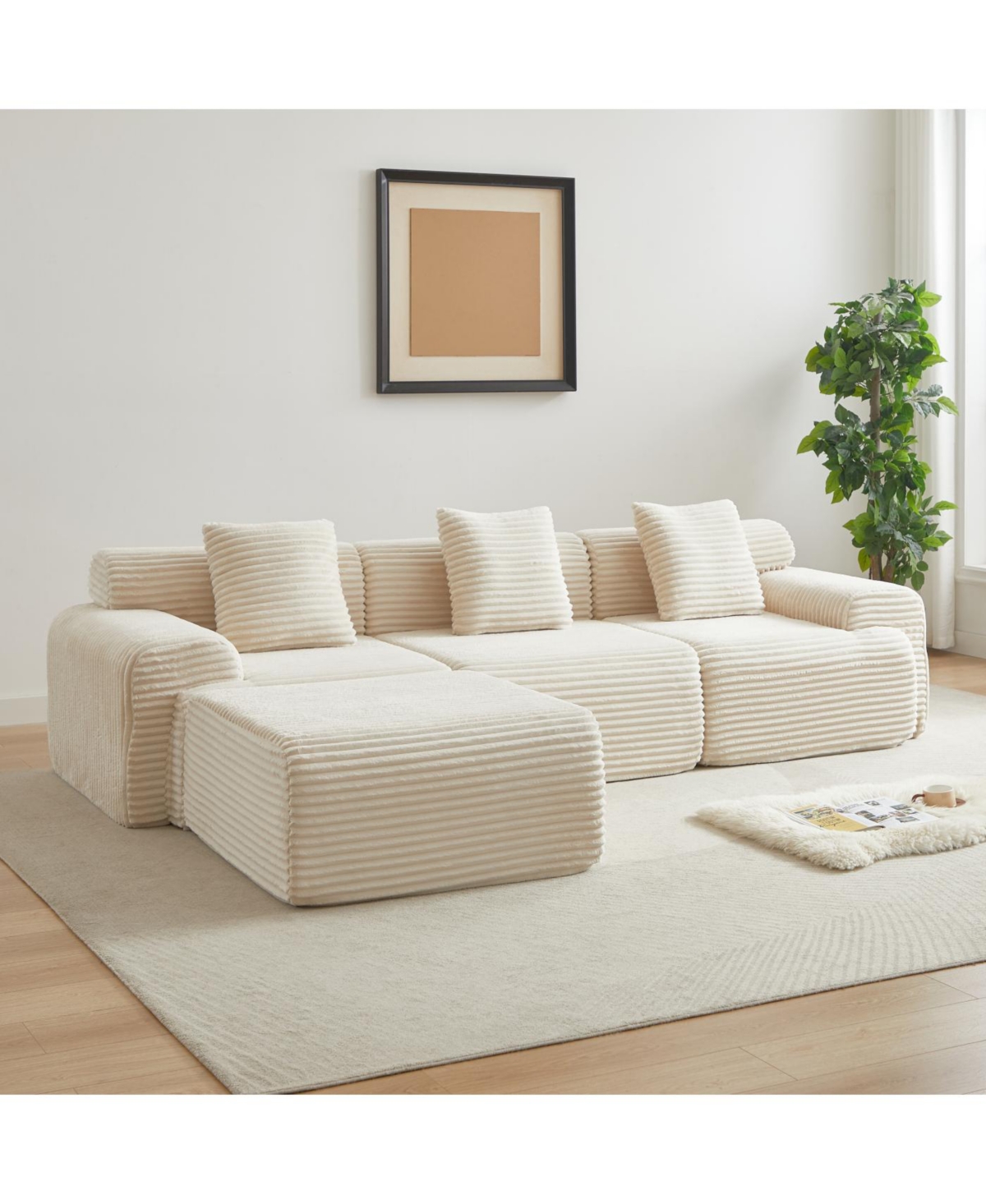Click here for Streamdale Furniture Streamdale Corduroy Modular S... prices