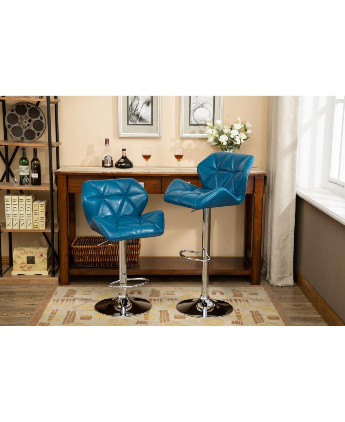 Click here for Streamdale Contemporary Tufted Adjustable Height H... prices