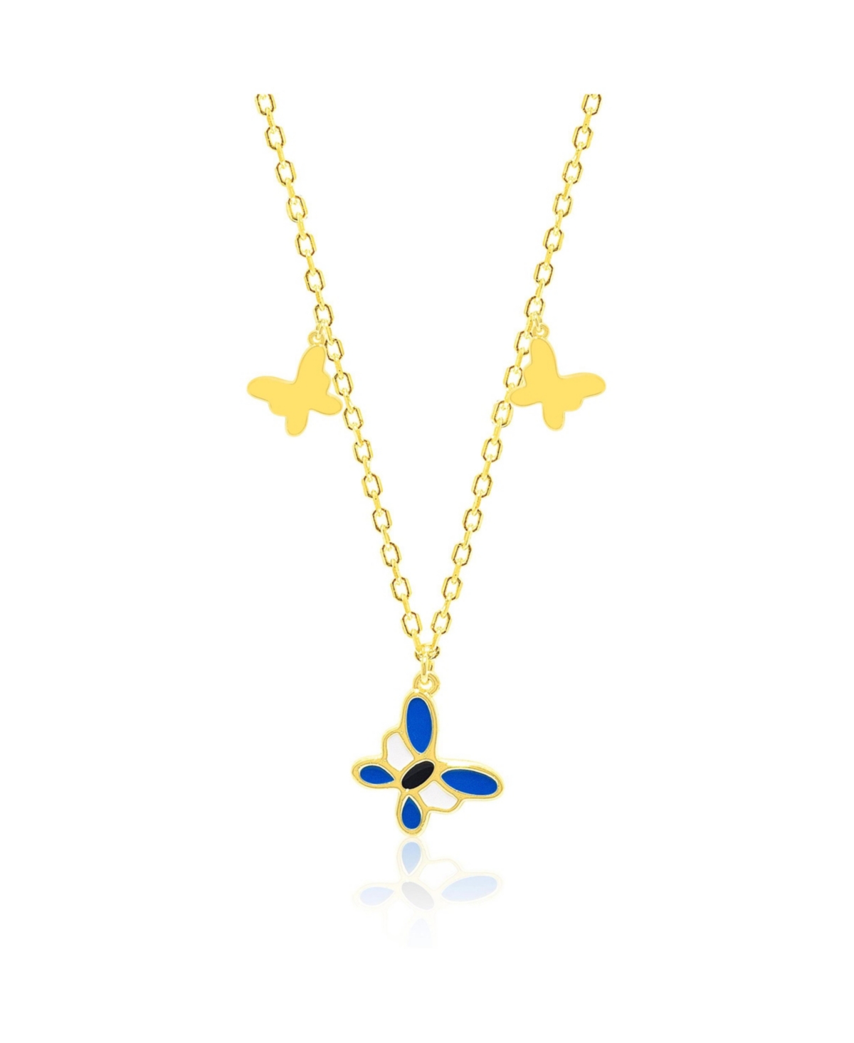 Click here for Etoielle Little Girls Enamel and Gold Over Silver... prices