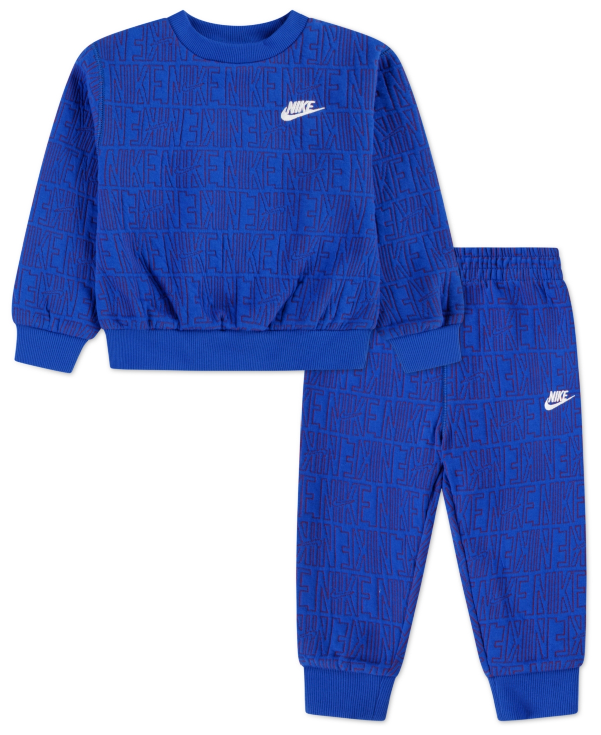 Click here for Nike Boys Toddler 2T-4T Quilted Crewneck Sweatshir... prices