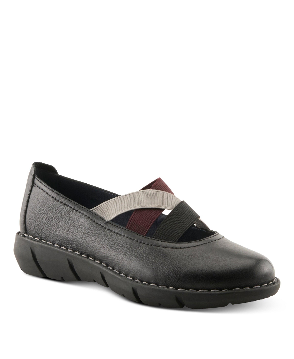 Click here for Spring Step Womens Comfortable Pebbled Leather Sli... prices