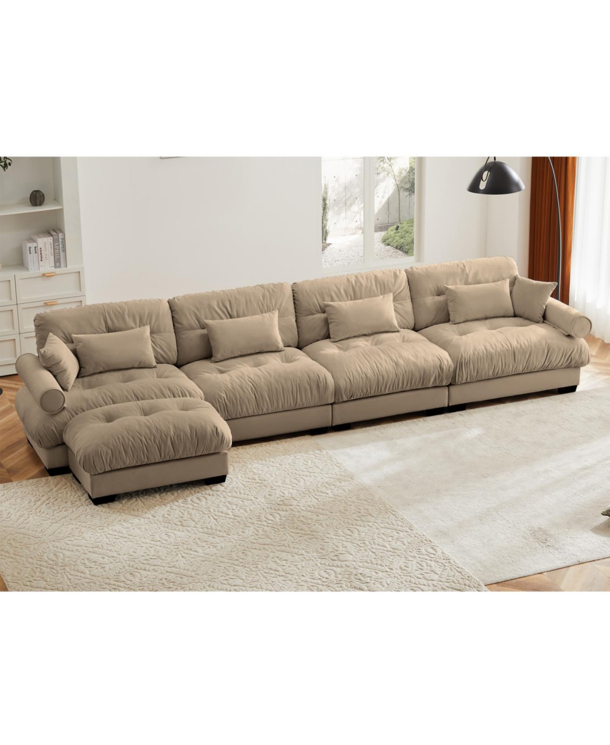 Click here for Streamdale Furniture Streamdale L-Shaped Cloud Sof... prices