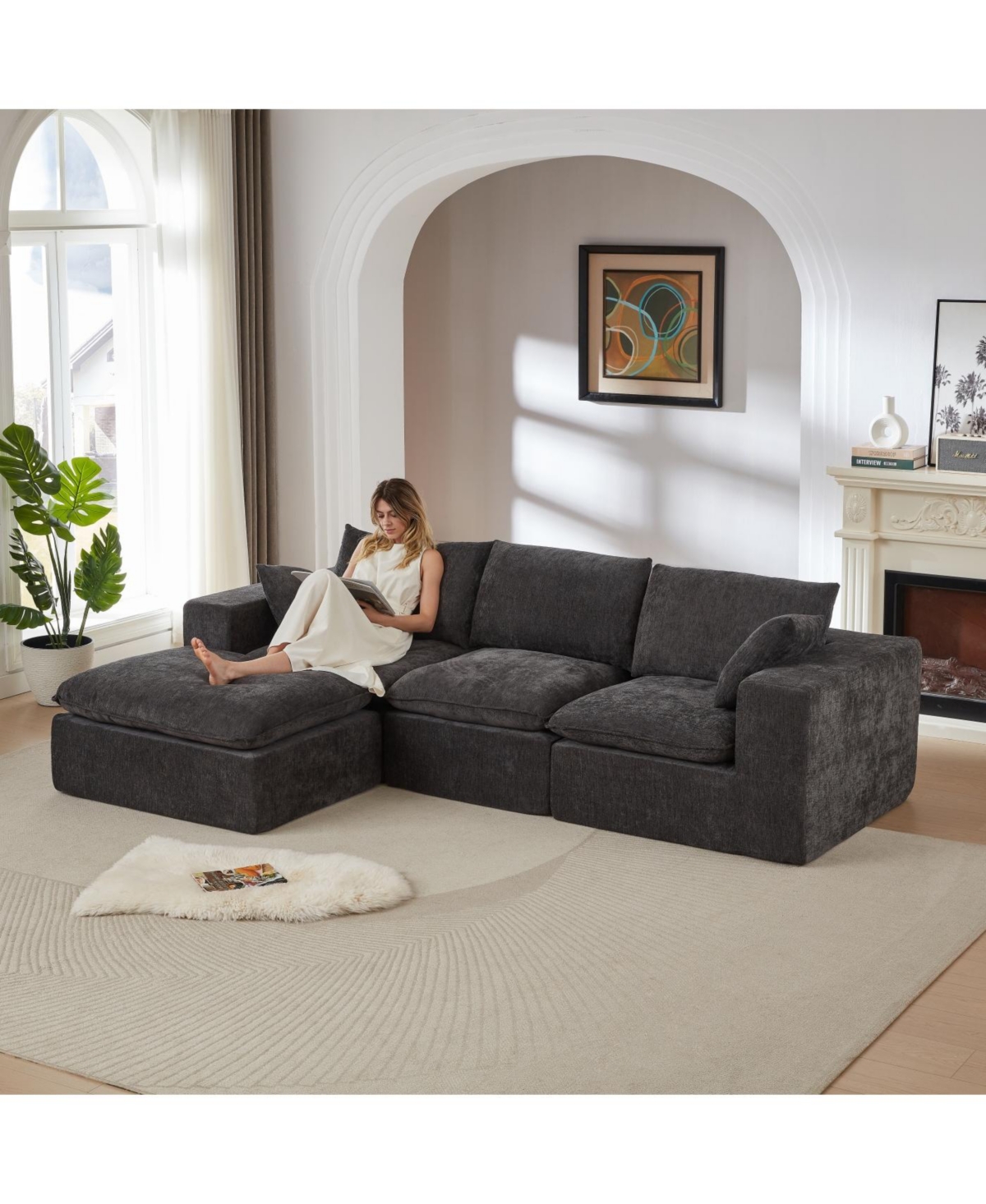 Click here for Streamdale Furniture Streamdale Modern Chenille Cl... prices