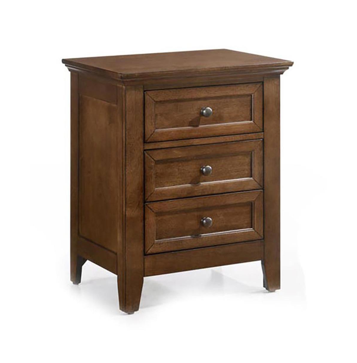 Click here for Intercon Nightstand  3 Drawer in Tuscan - Brown prices